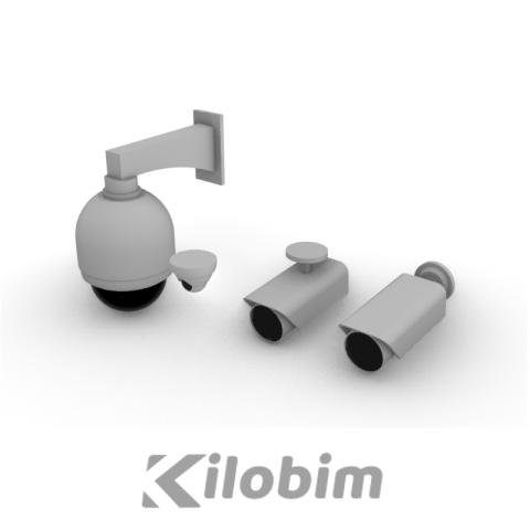Câmeras CCTV [ArchiCAD] – KiloBIM