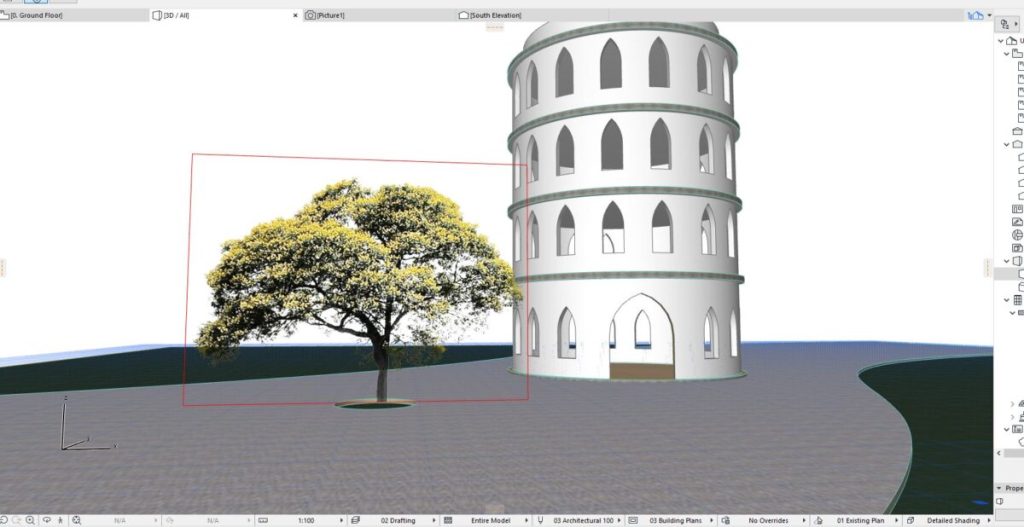 Árvores 2D – cutouts [ArchiCAD] – KiloBIM